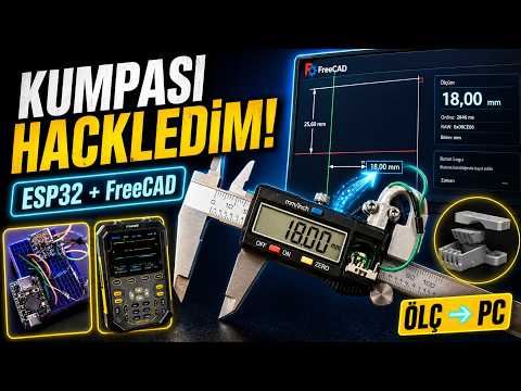 Bu Kumpas Artık Bilgisayara Yazıyor! Ucuz Çin Malı Kumpası ESP32 ile Hackledim