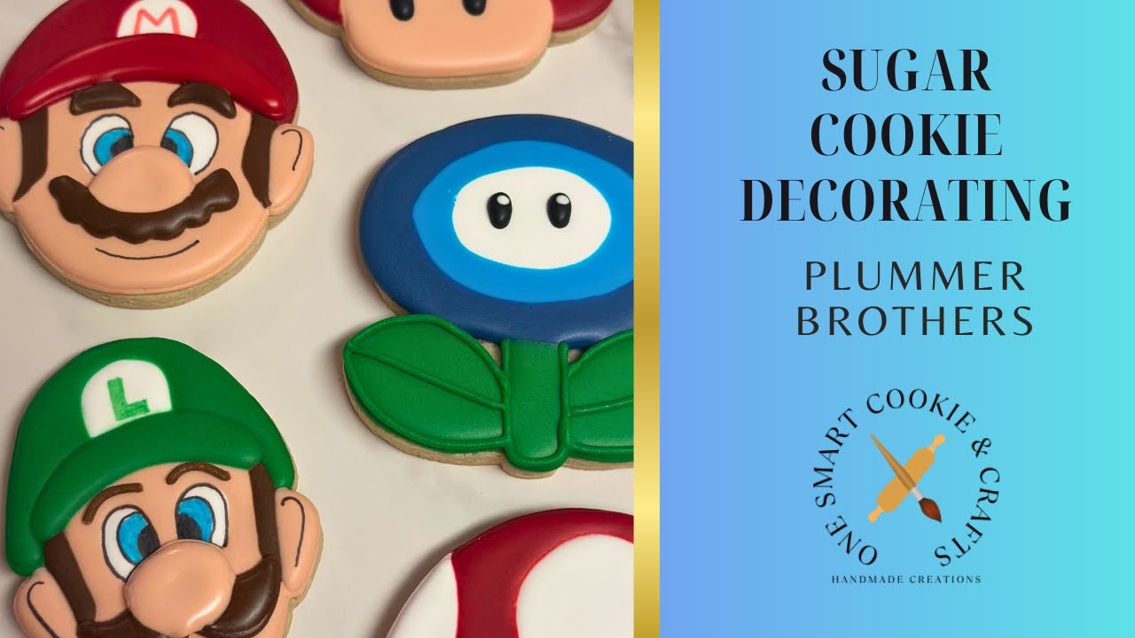 Level Up Your Cookie Game! 🎮 Mario Bros Cookie Decorating Tutorial 🍪 # ...
