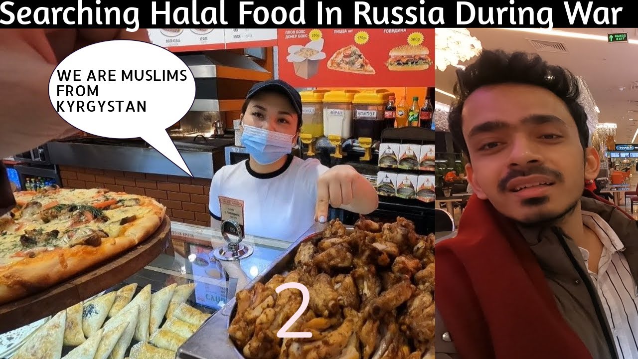 is There Halal Food In Moscow | Cold Day -10 | Sim Card | Europsky Mall ...