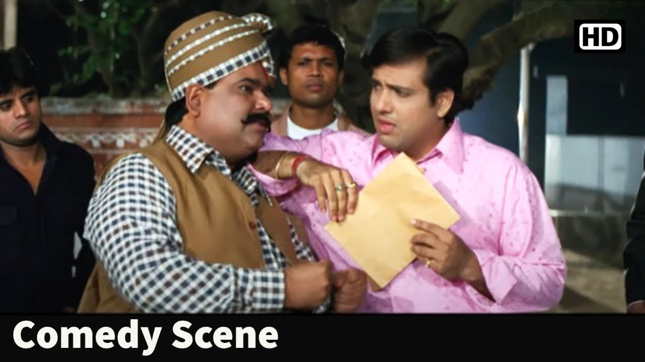 गोविंदा, कादर खान, सतीश कौशिक | Best Comedy Scene | Hindi Comedy Movie ...