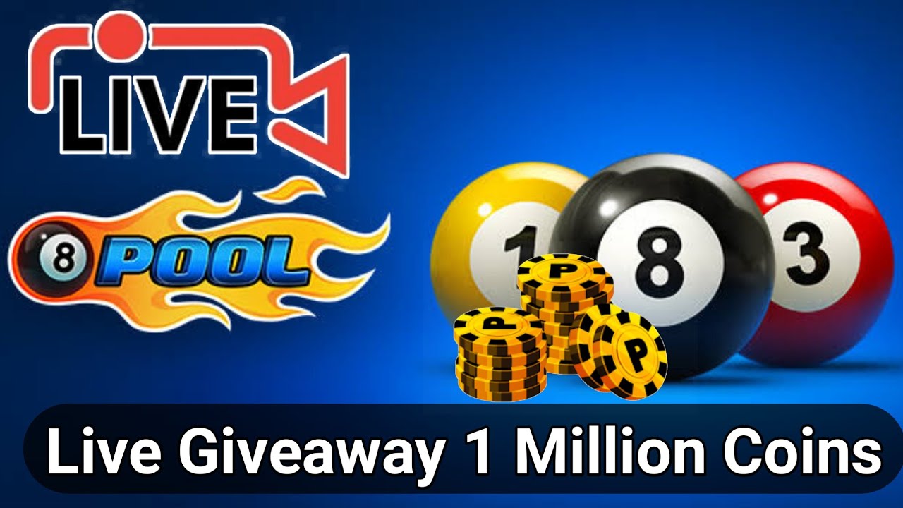 8 Ball Pool Live Coins Giveaway🔥#8ballpool #Coins #Giveaway - YouTube