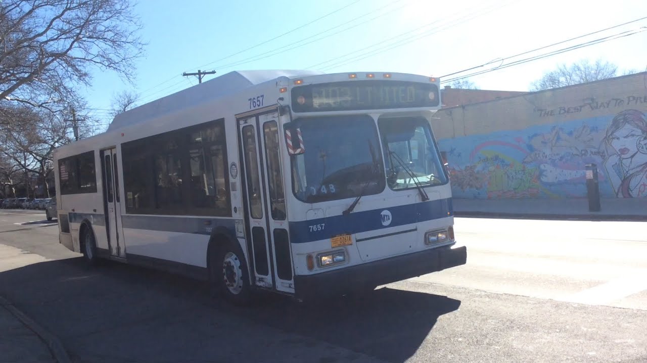 MTA Bus Company (ex-MTA NYCT) 2003 Orion VII CNG #7657 on the B103 ...