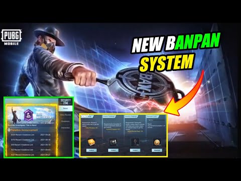 NEW BAN PAN SYSTEM || ELITE INVESTIGATER SECURITY ZONE!! BGMI 🔥🚫 - YouTube