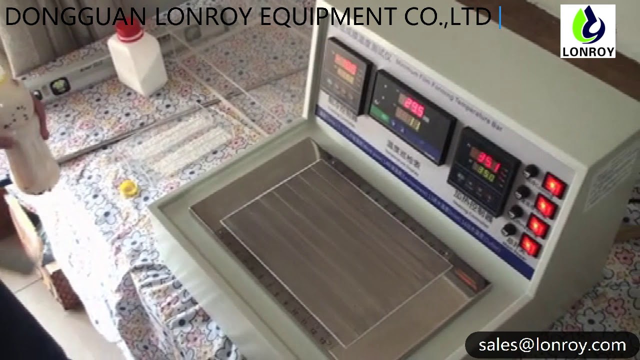 MFFT tester Minimum Temperature Film Forming test machine - YouTube