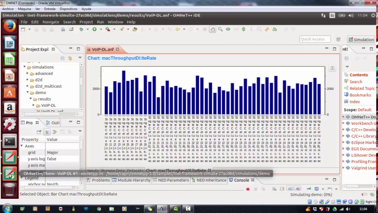 Tutorial en español SimuLTE: Ejemplo "demo" en OMNeT ++ 5.0 - YouTube