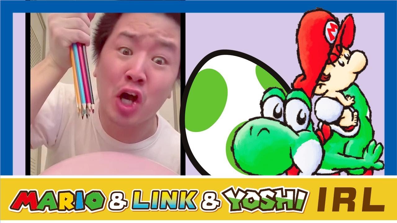 Mario & Link & Yoshi in Real Life | Funny Videos ＃1910 - YouTube