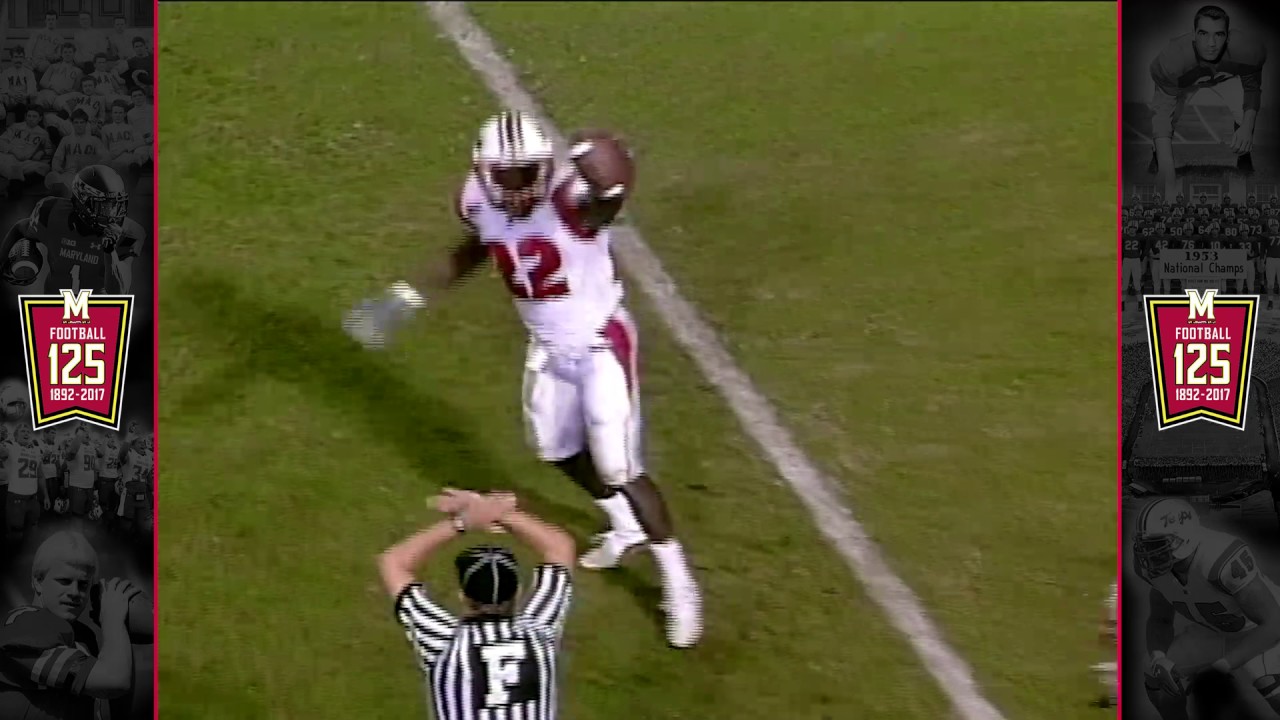 2003 Rich Parson Makes A Great Catch at NC State - #Terps125 - YouTube