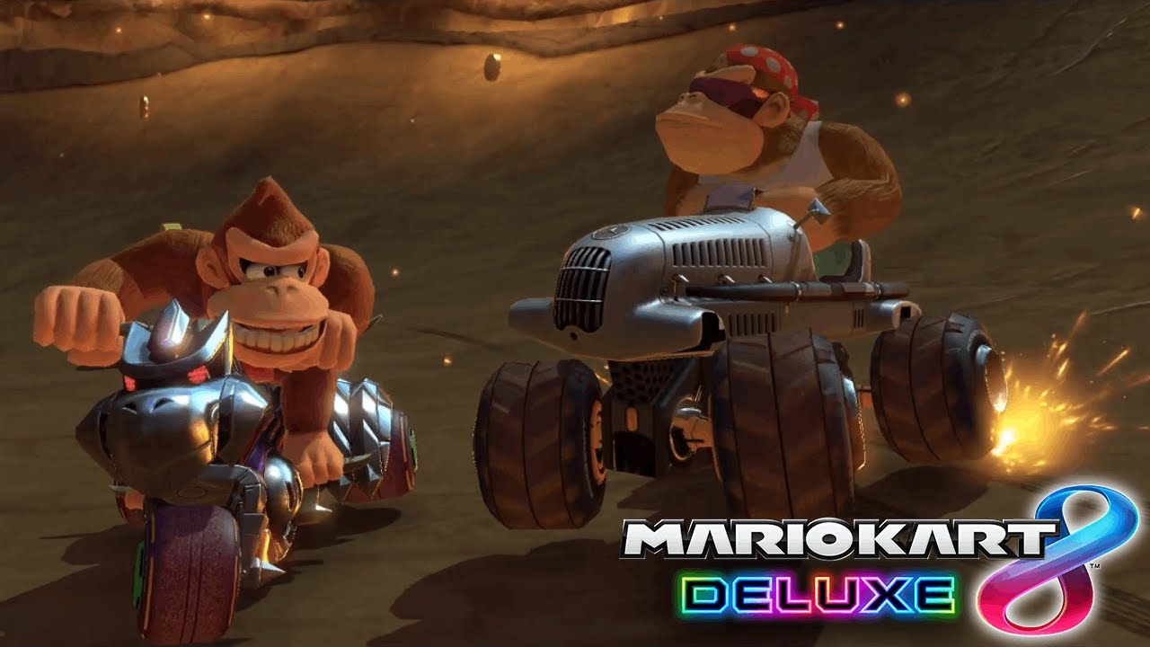 Mario Kart 8 Deluxe: DONKEY KONG IS ANGRY - YouTube