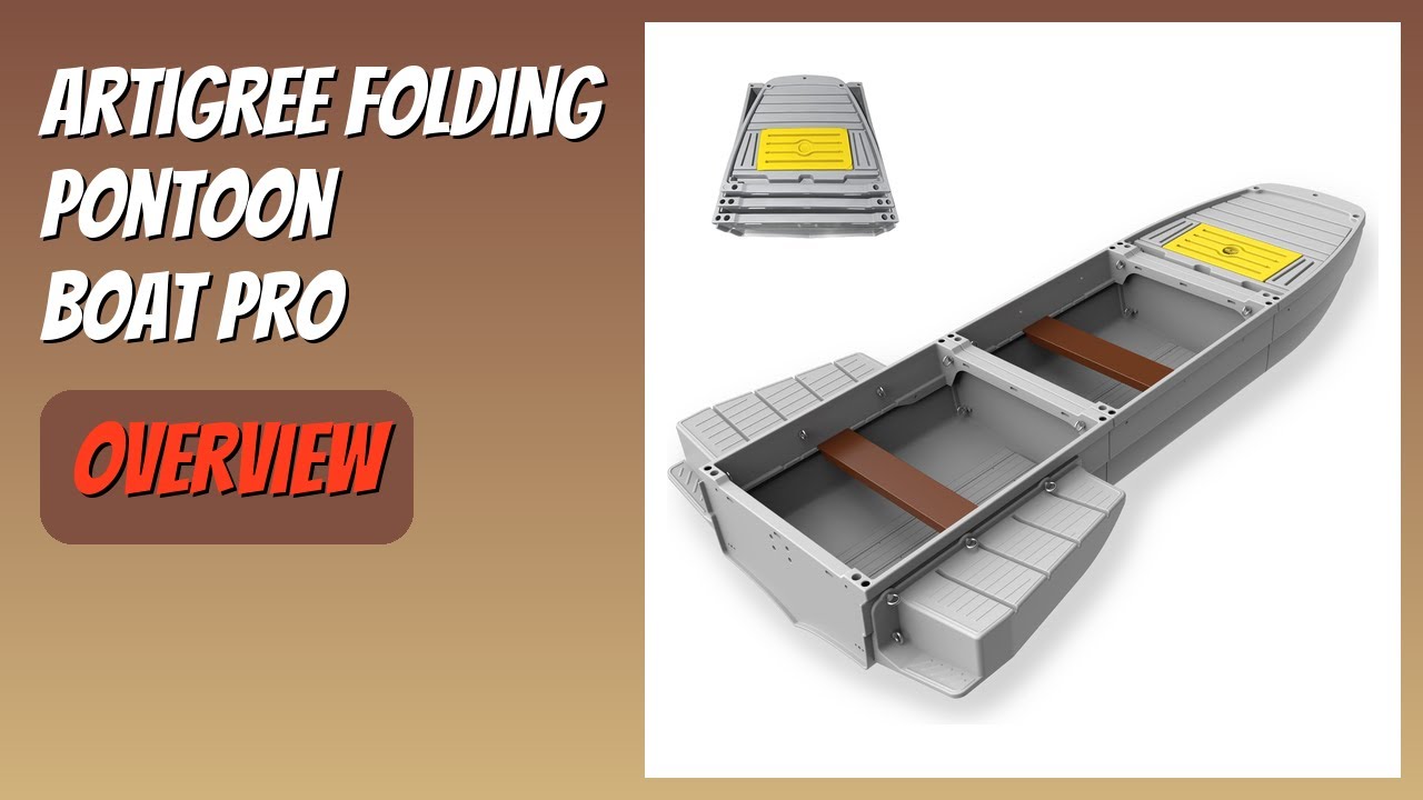 REVIEW (2026): Artigree Folding Pontoon Boat Pro. Features - YouTube