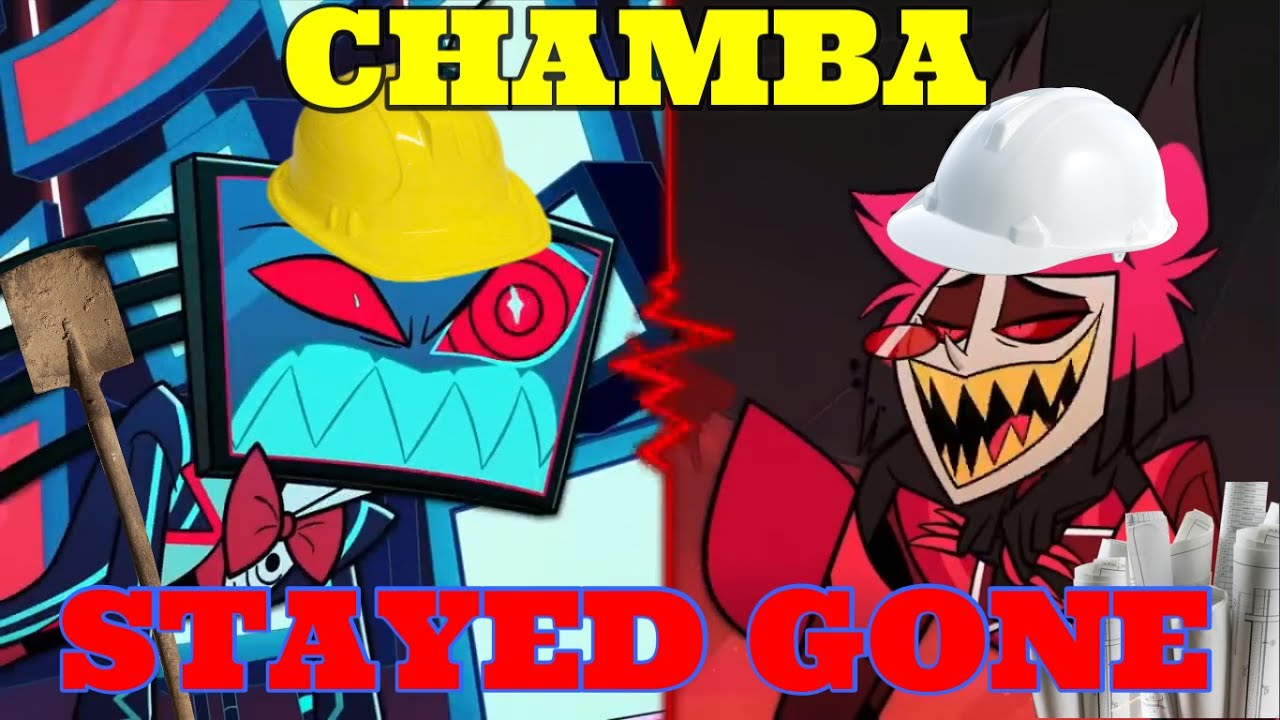 Stayed Gone - Vox vs Alastor - VOX NO SABE CHAMBEAR! - Hazbin Hotel ...