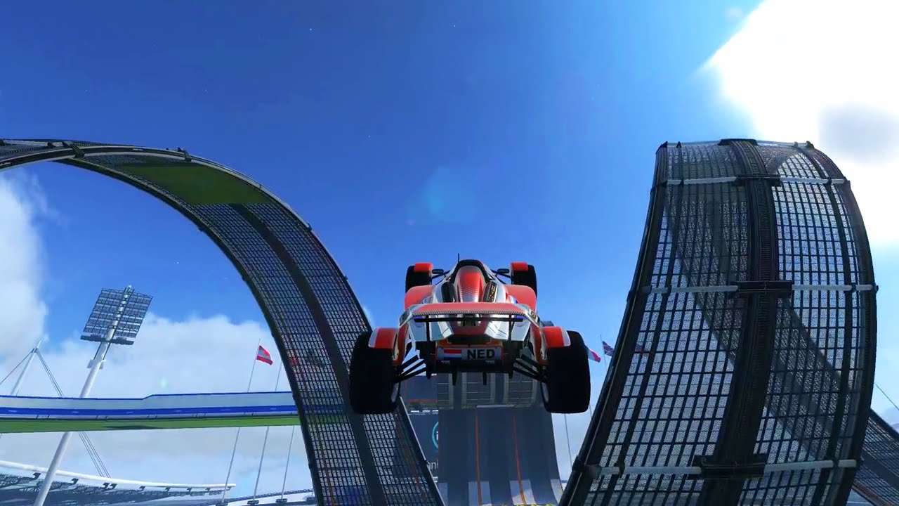 INSANE STUNTING RACE TRACKS (Trackmania #4) - YouTube