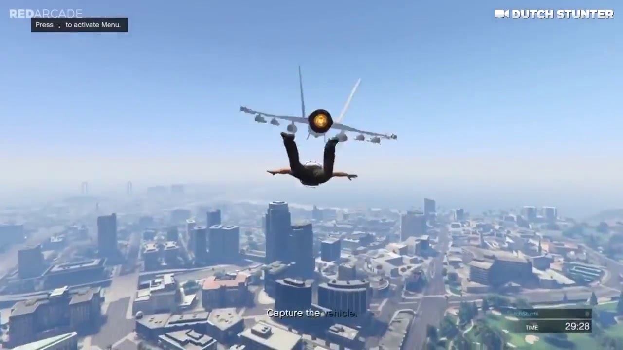 Red Arcade! GTA 5 EPIC MOMENTS_ #8 (Best GTA 5 Stunts & Wins, GTA 5 ...