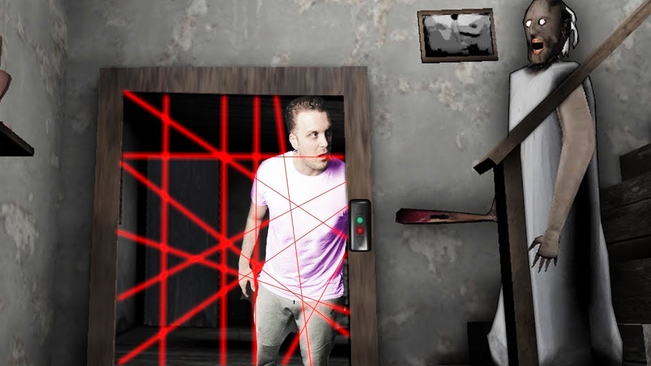LUDA BABA POSTAVILA LASERE DA ME UHVATI (NOVE SOBE I ZAMKE)! - Granny ...