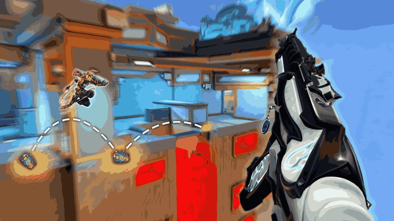 raze Jump over ABYSS | Valorant - YouTube