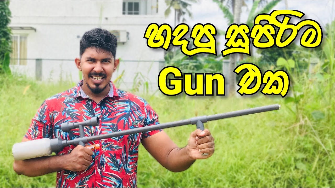 Building a High Powered Air Gun | Super Powerful Alcohol Gun Using ...