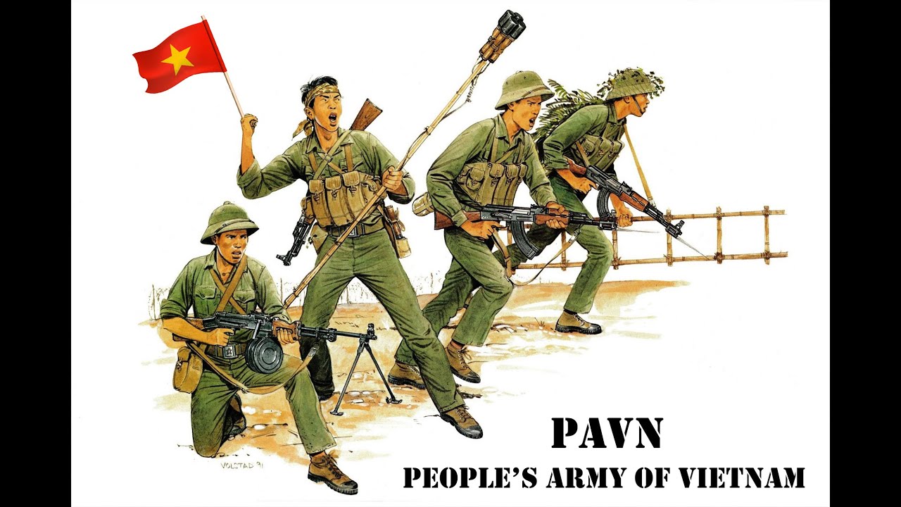 PAVN Assault American Hilltop Positions - YouTube