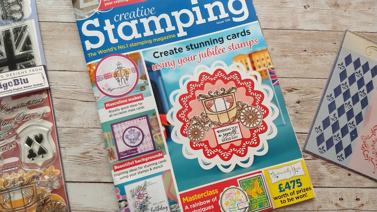 Creative Stamping Magazine 108 review - YouTube