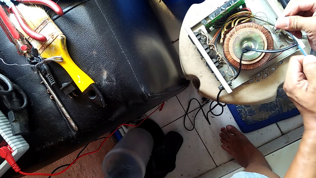 How to repair AVR automatic voltage regulator - YouTube