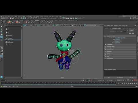 3D Cat doll Model Showcase