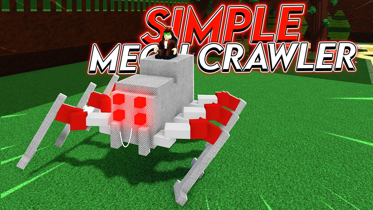 Simple Mech Crawler Tutorial In Roblox Build A Boat For Treasure! - YouTube