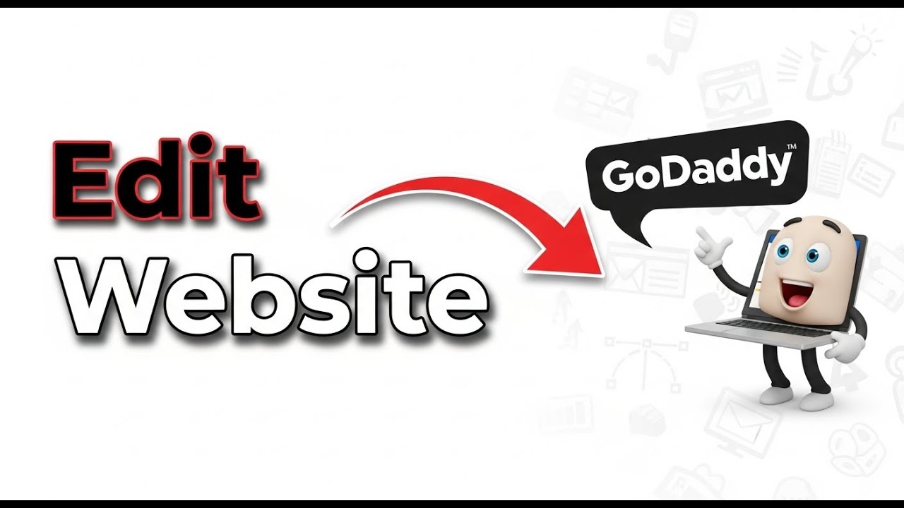 How To Edit Website GoDaddy Tutorial - YouTube