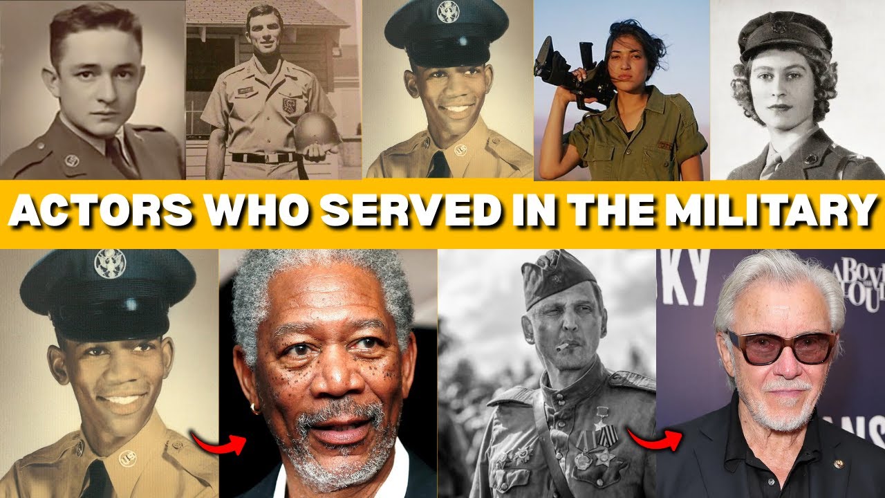 ACTORS WHO SERVED IN THE MILITARY⚔️ - YouTube