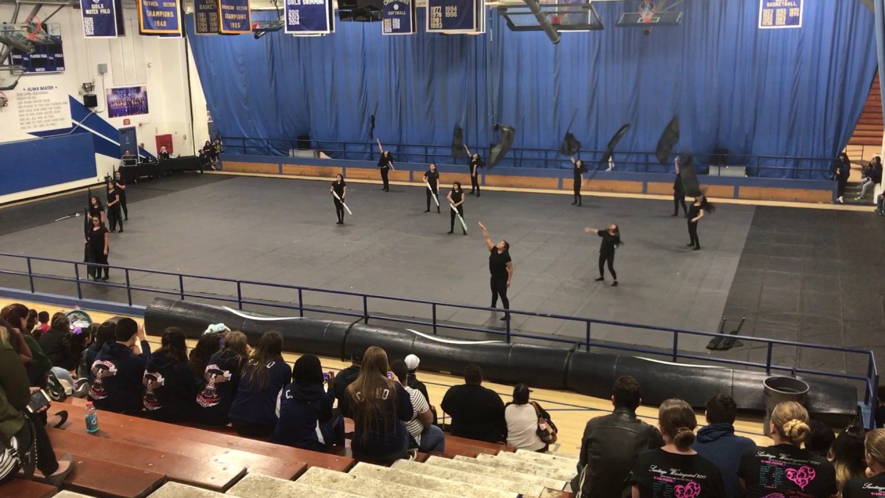Fontana Miller Winterguard 2017 - YouTube