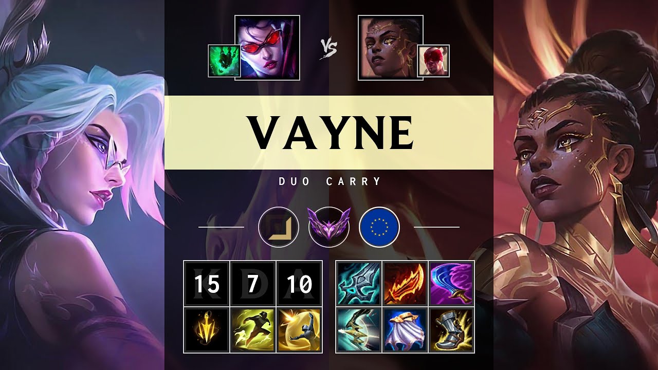 Vayne ADC vs Mel - EUW Master Patch 25.05 - YouTube