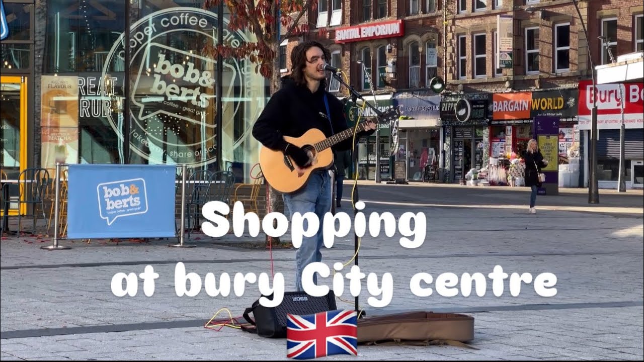 Shopping Vlog At Bury City Centre uk 🇬🇧 #2024shorts - YouTube