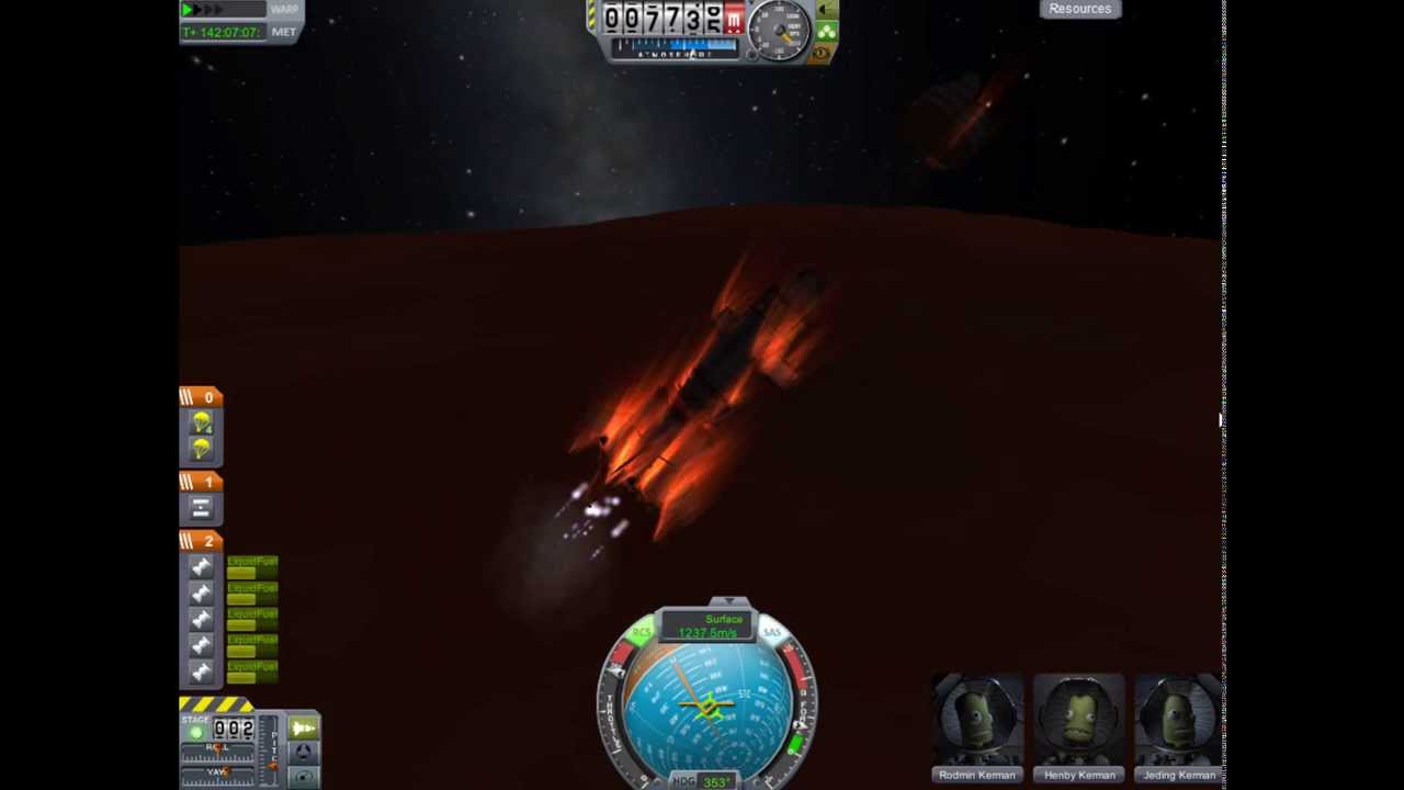 Most Successful Duna Landing Ever - Kerbal Space Program - YouTube