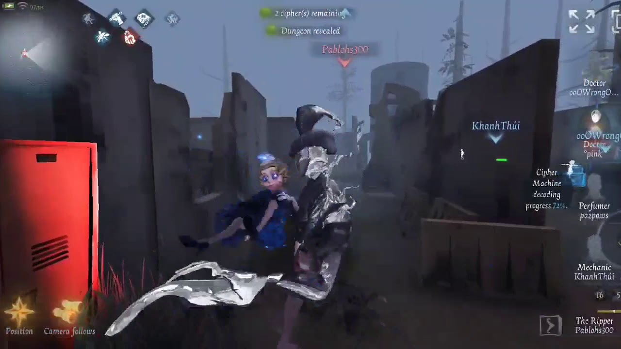Identity V | kiting with Doctors S tier Firefly + Glowing Feather - YouTube