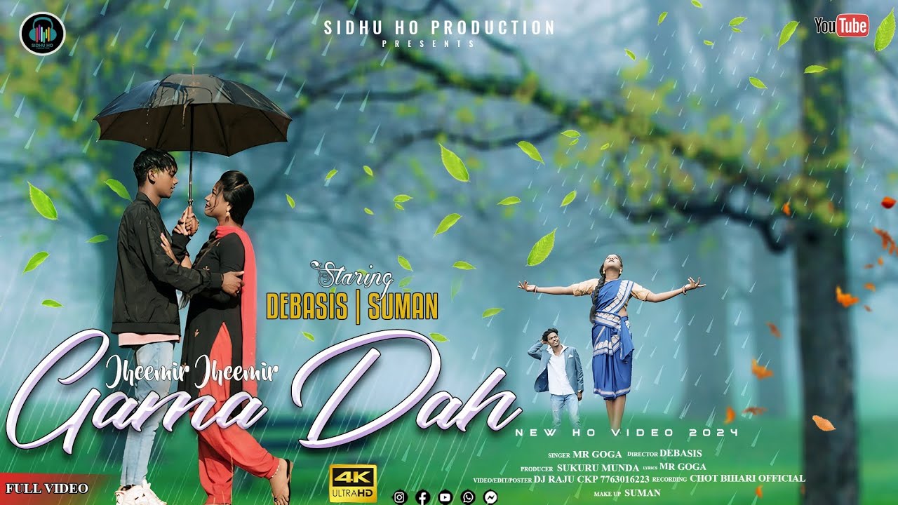 JHEEMIR JHEEMIR GAMA DAH // NEW HO MUNDA ALBUM FULL VIDEO 2024 ...