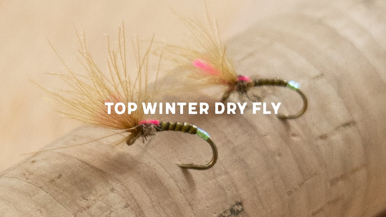 Tying Tutorial: Shuttlecock Emerger Dry Fly // Top winter pattern for ...