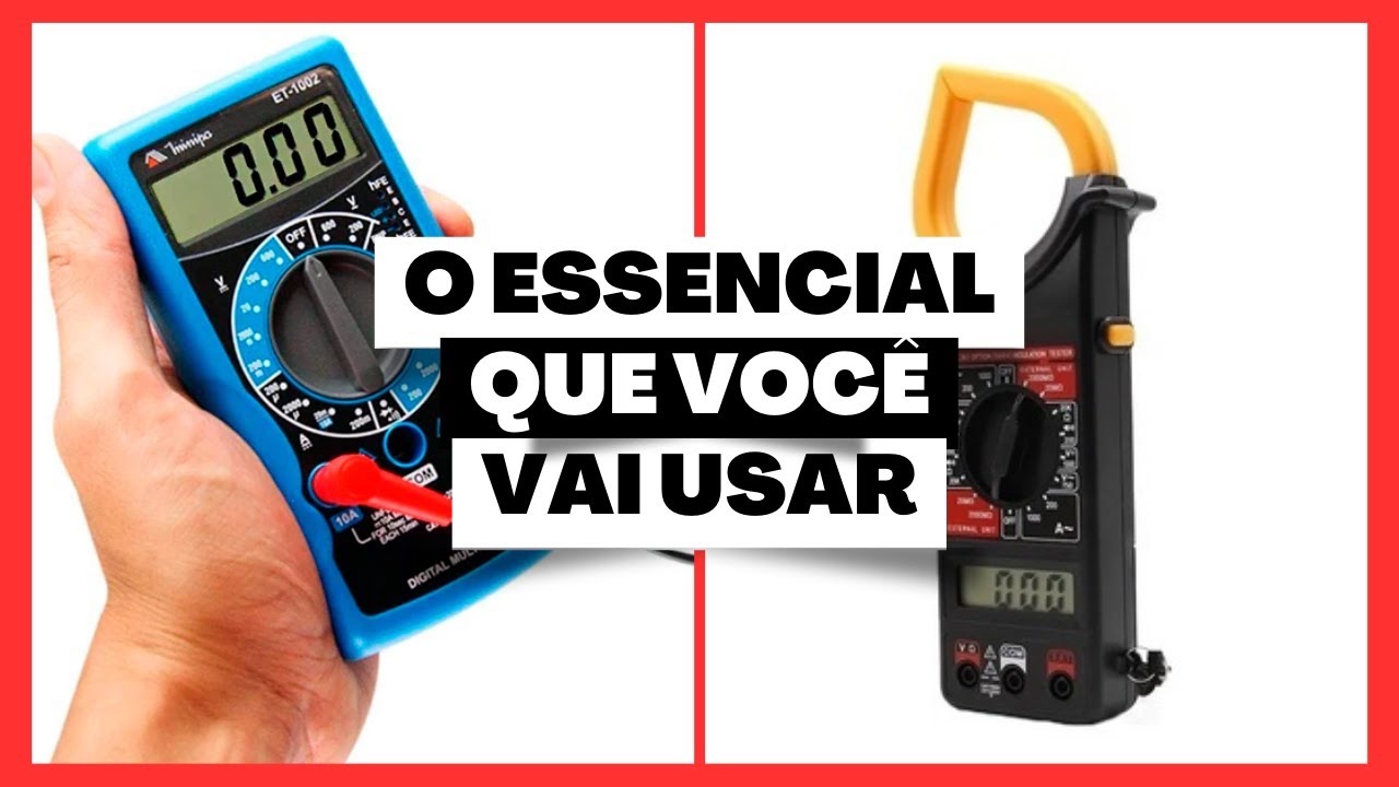 [ O ESSENCIAL ] COMO USAR MULTÍMETRO DIGITAL AS PRINCIPAIS MEDIDAS QUE ...