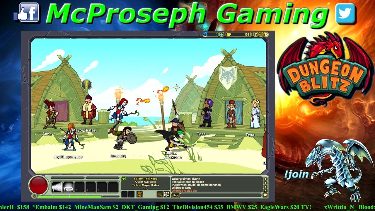 [Dungeon Blitz] - First Look Gameplay - YouTube