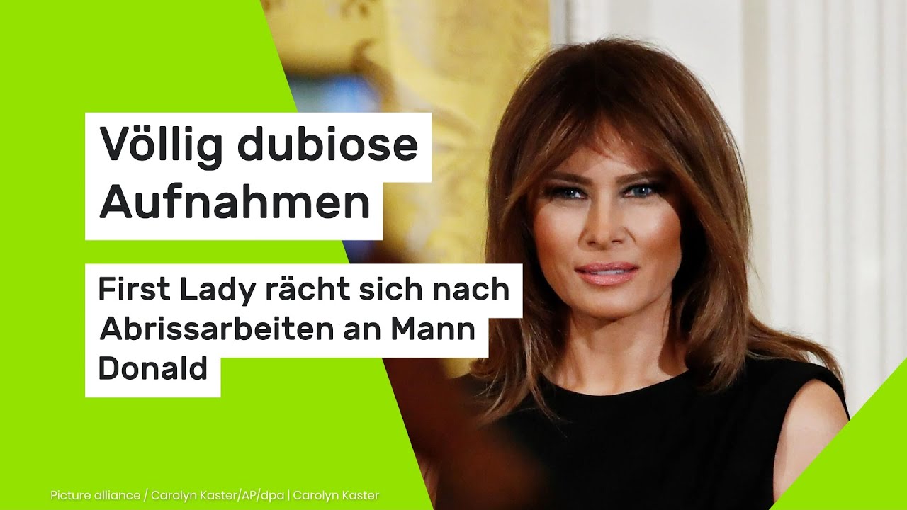 Völlig dubiose Aufnahmen - First Lady rächt sich nach Abrissarbeiten an ...