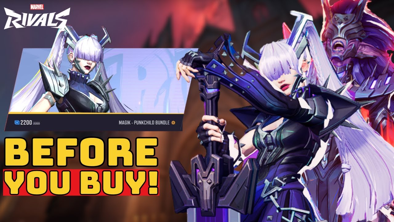 MAGIK PUNK CHILD SKIN SHOWCASE | Before You Buy - Marvel Rivals - YouTube