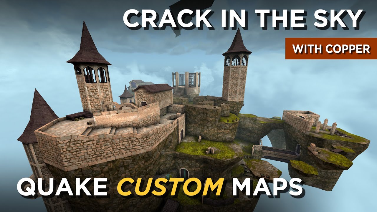 Quake Maps - Crack in the Sky (100% completion) - YouTube