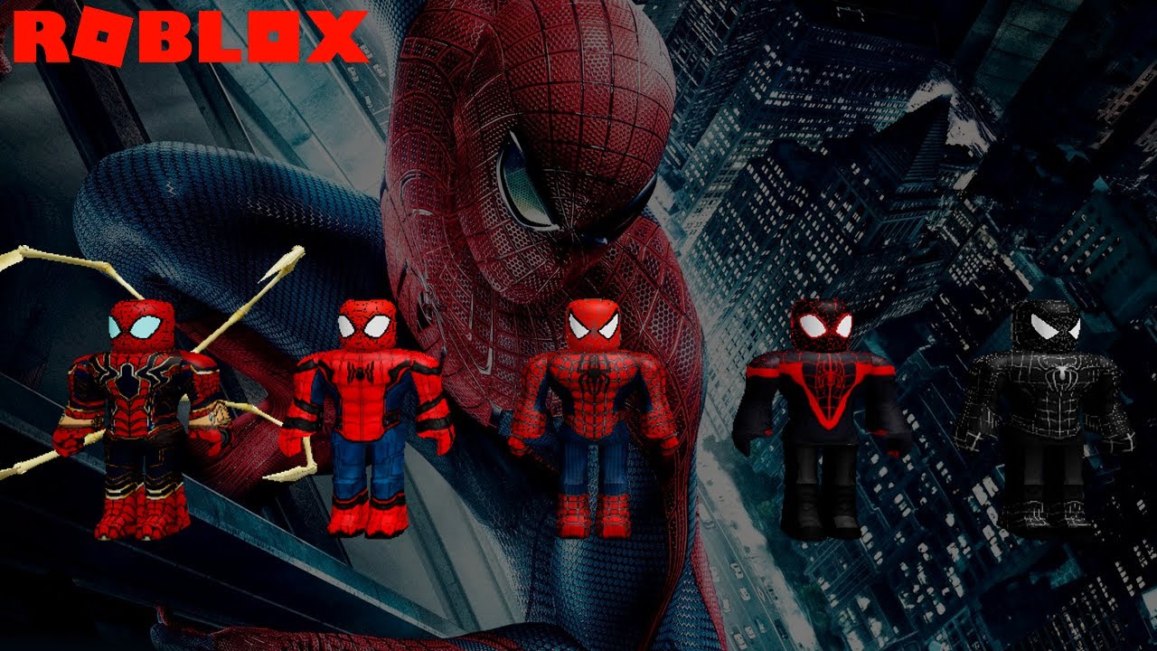 How to make all Spiderman Suits on Roblox - YouTube