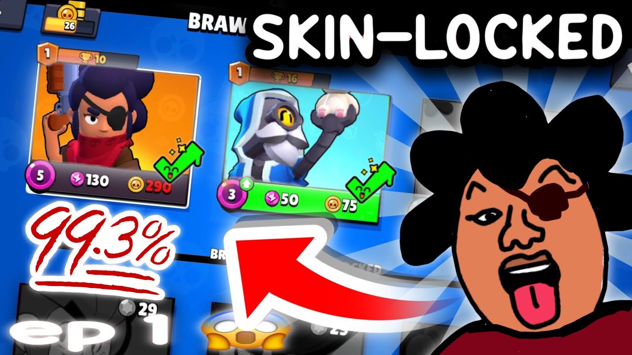 i made my own "SKIN-LOCKED" account... - YouTube