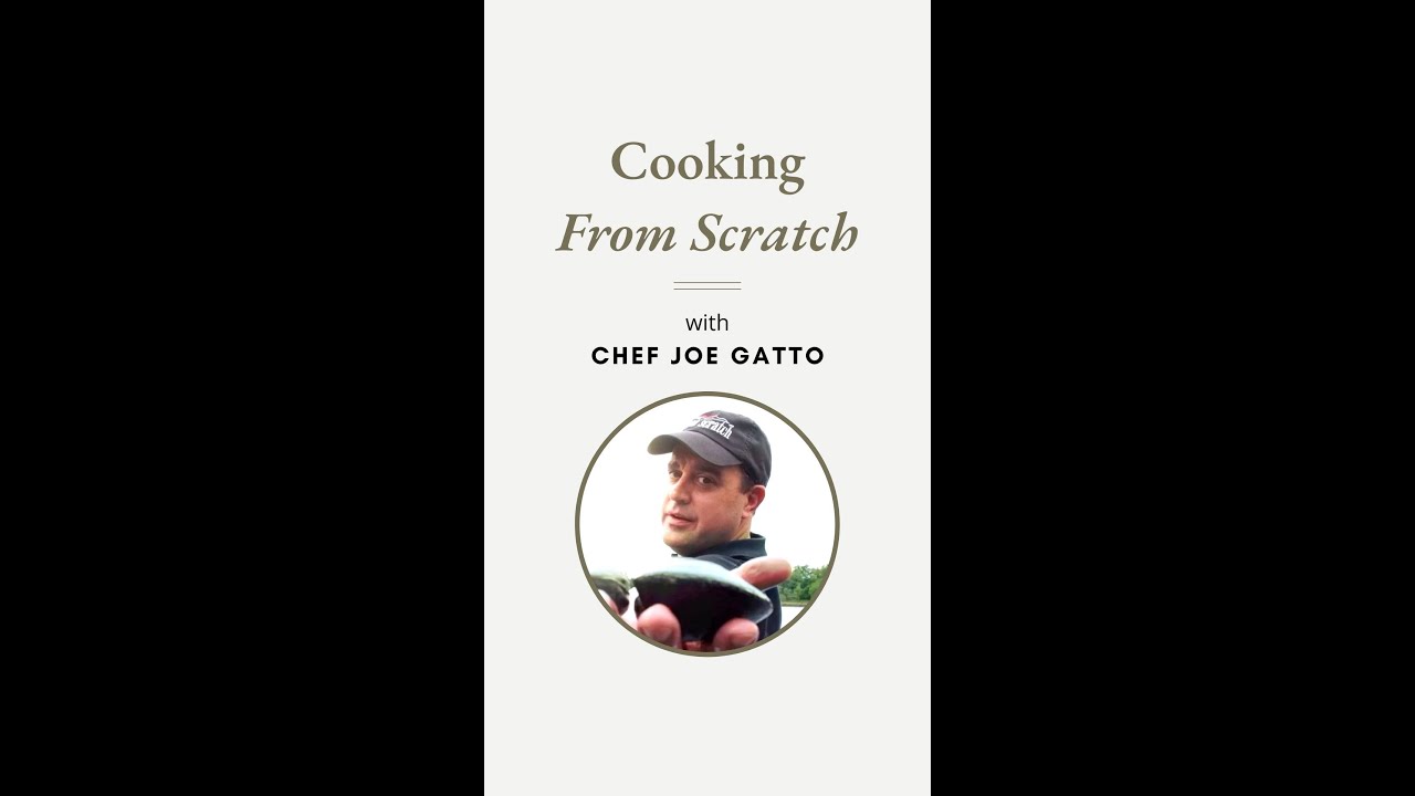 Cooking From Scratch with Chef Joe Gatto—Once Upon a Pesto - YouTube