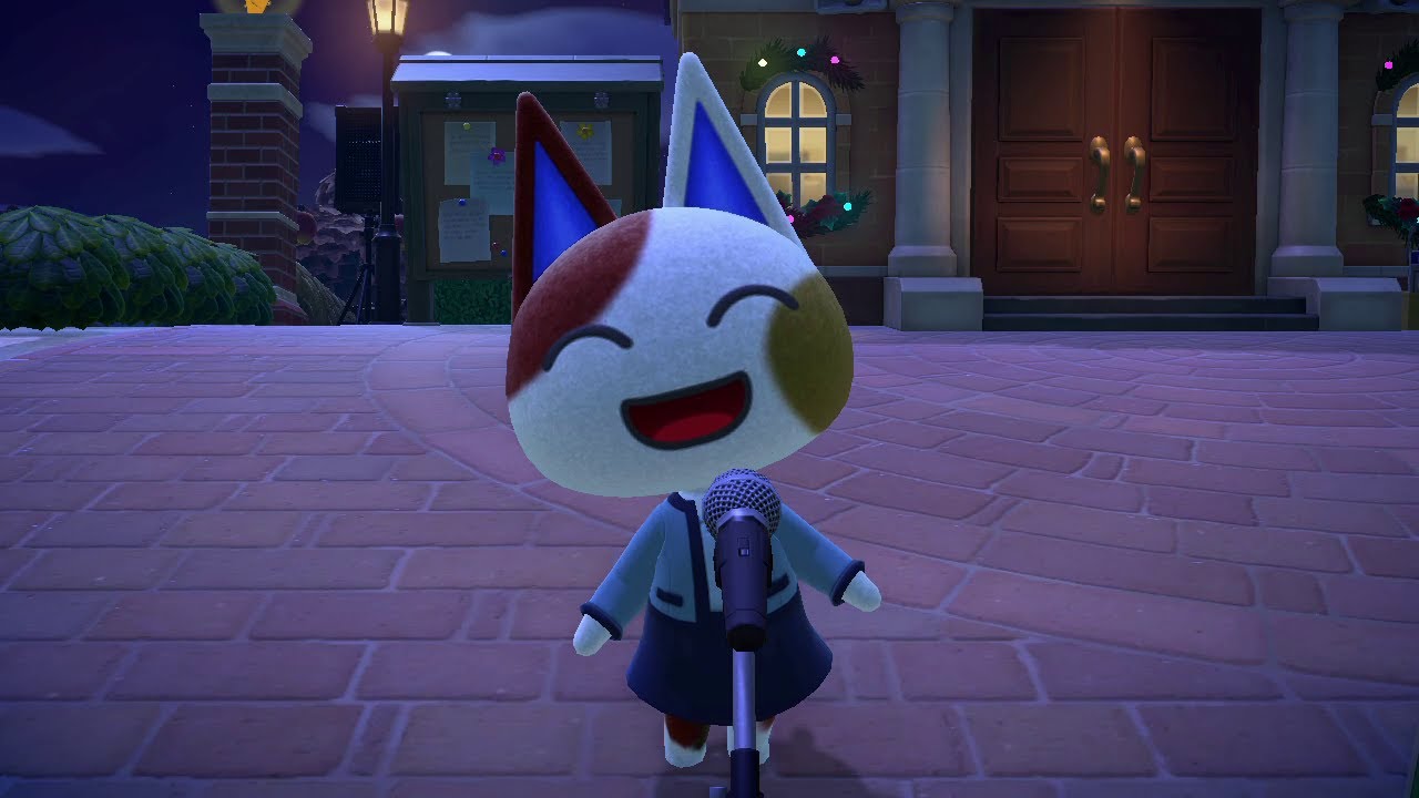 Animal Crossing: New Horizons - Purrl Singing K.K. Moody - YouTube