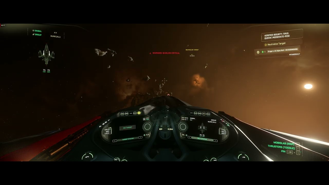 Star Citizen - Kruger L22 Alpha Wolf (Cockpit Voice) - YouTube