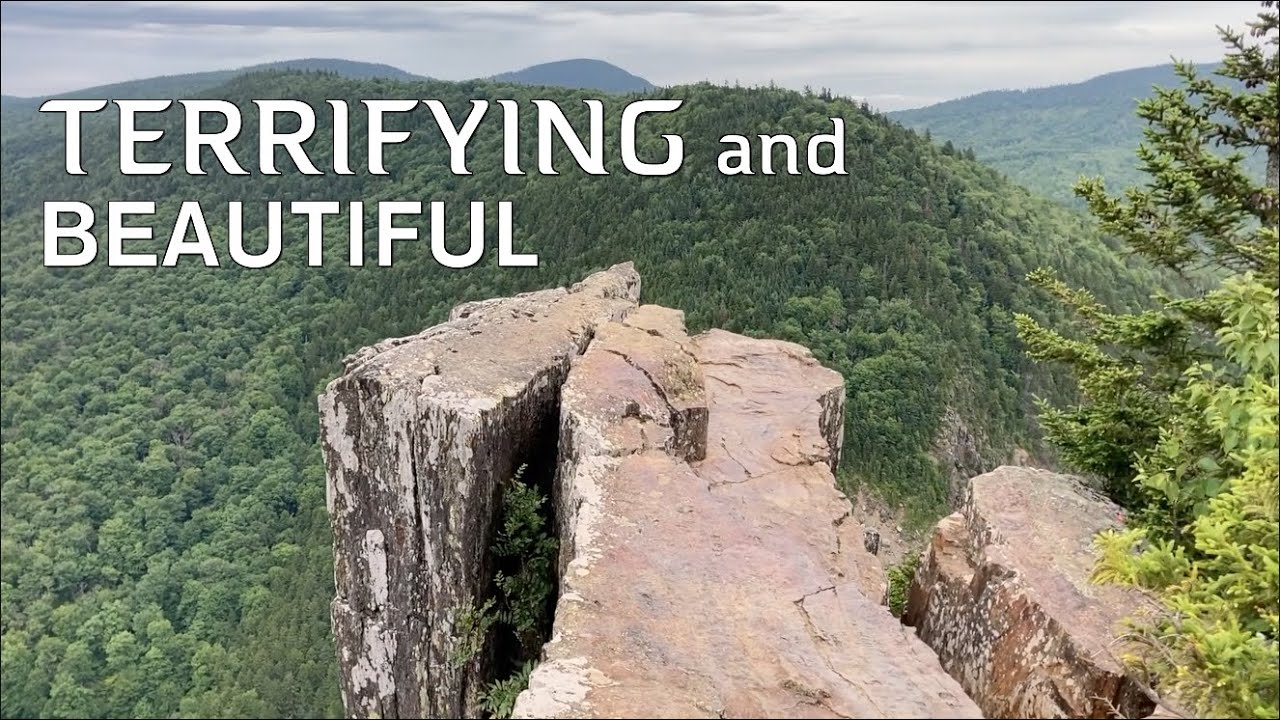 Terrifying Table Rock, Dixville State Park, NH - YouTube