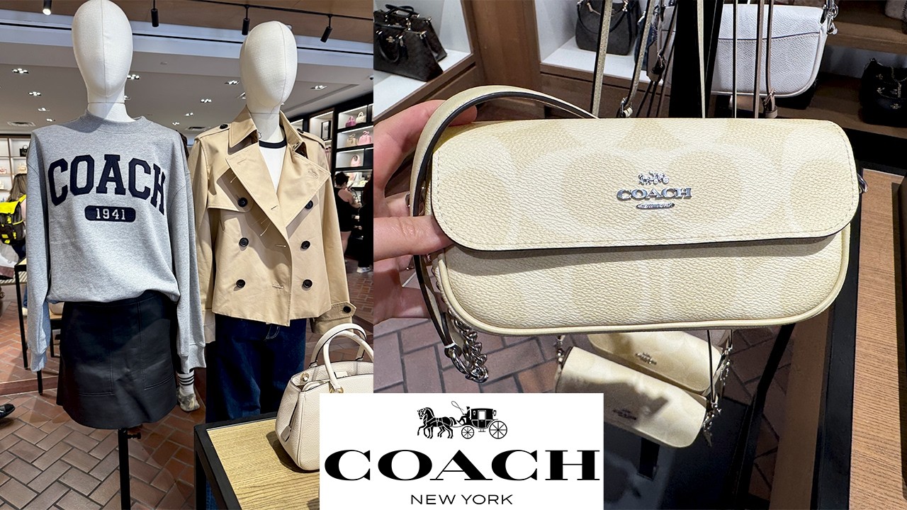 💛 COACH NEW OUTLET ARRIVALS 💐 TIMELESS BAGS SPRING 2025 DEALS - YouTube