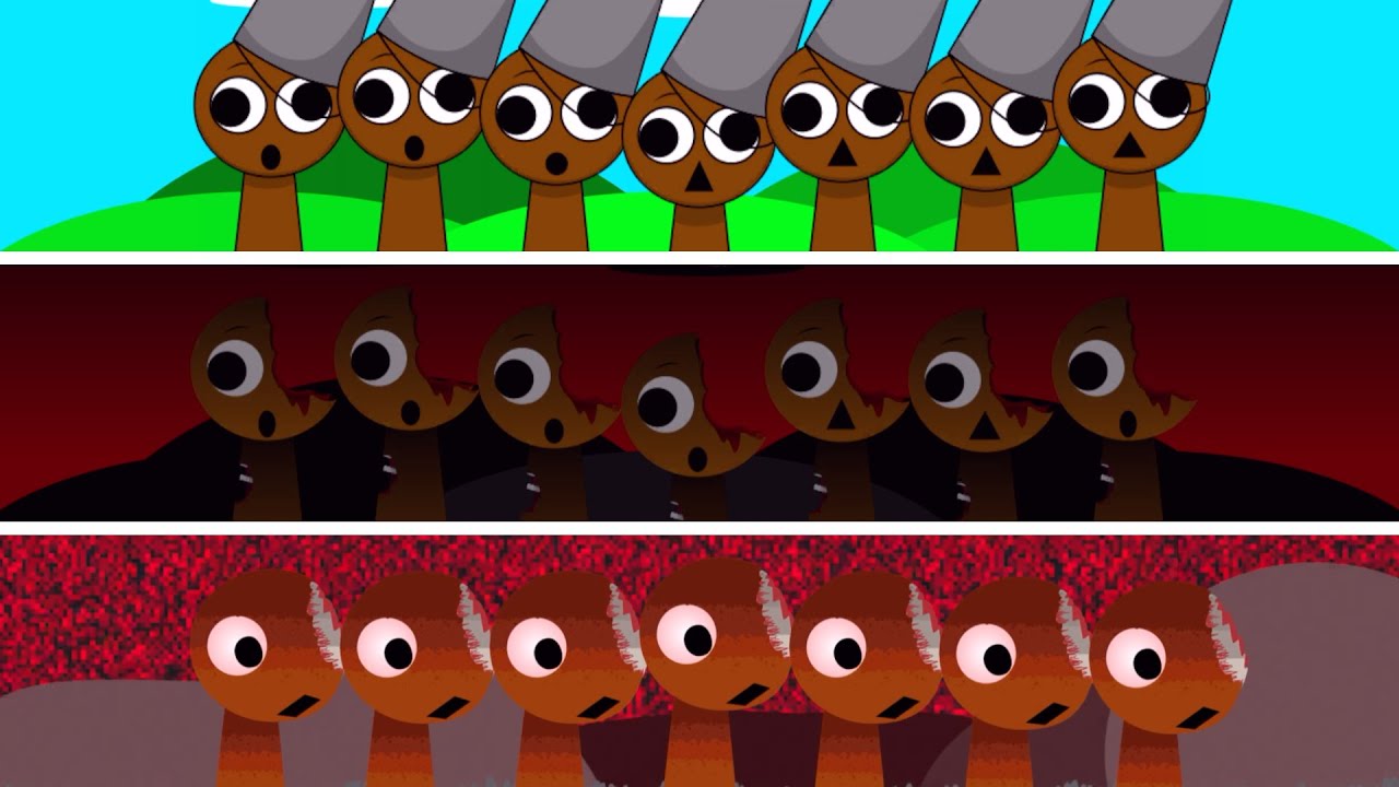 Incredibox Sprunki: Mix of Brud (Brown) All Characters Version - YouTube