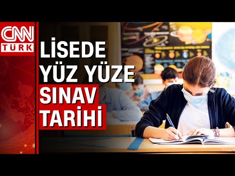 Lise öğrencilerinin dikkatine! Yüz yüze sınavlar ertelendi