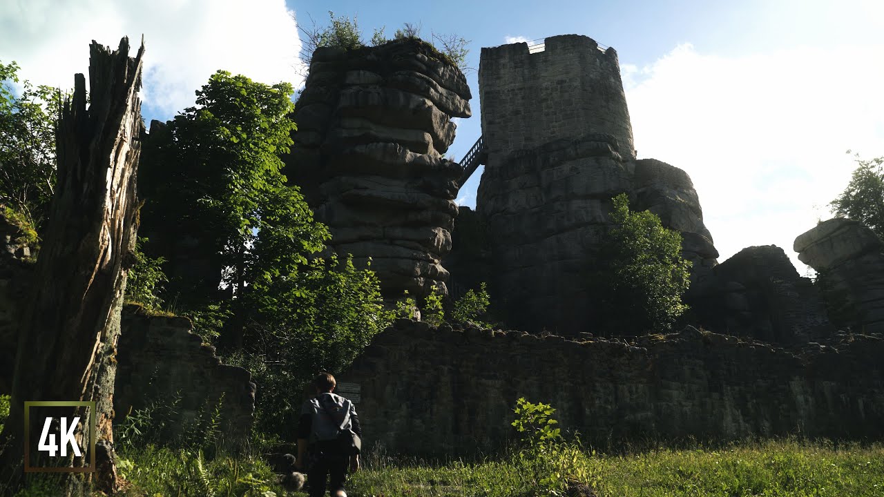 The Sound of Wind | Relaxing Wind blowing Sounds at Castle Ruins and ...