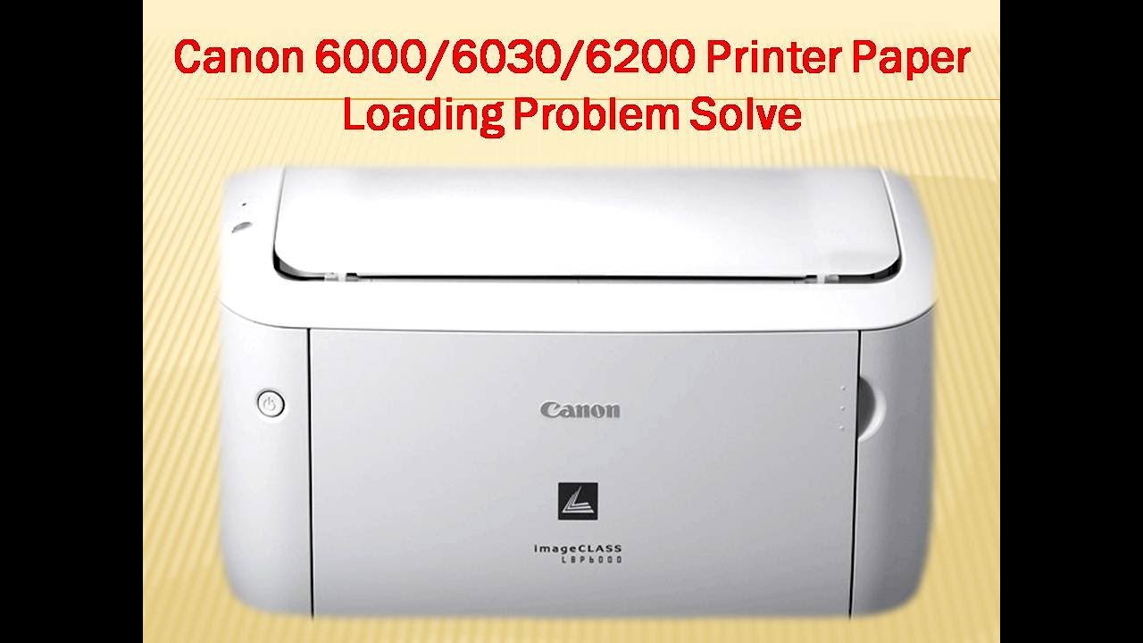 canon printer paper loading problem - YouTube
