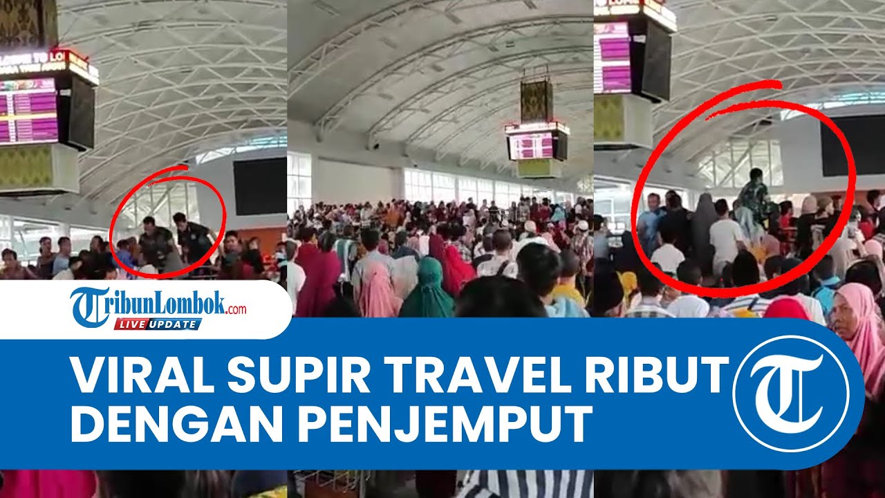 Supir Travel dan Penjemput Penumpang Terlibat Perkelahian di Bandara ...